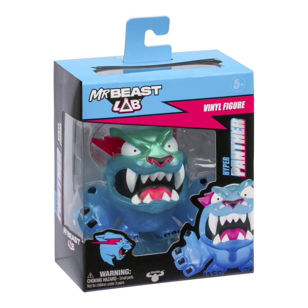 MrBeast Lab Vinyl Figure Hyper Panther 9 cm - www.ronnys.no